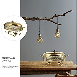 Stainless Steel Chafing Chafing Dish Buffet Set Stock Pot Buffet Warming Tray Buffet Dish Oval