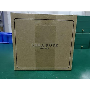 Lola Rose Elegant Women's Dress Watch with Genuine Gemstone, Ladies Multicolor Stainless Steel Bracelet Watch, Classic Gift for Women