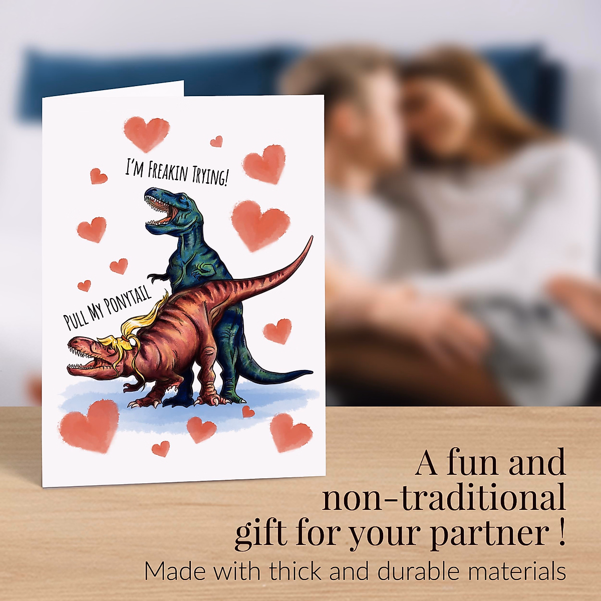 Funny Romantic Greeting Card for Him or Her | Great Naughty Gift for Happy Birthday, bday, Anniversary, Mothers day, Fathers day or Valentine's Day| from Wife, Husband, boyfriend, bf, gf or Girlfriend | 30th 40th 50th 60th 70th 80th 90th | 1st 2nd 3rd 4th