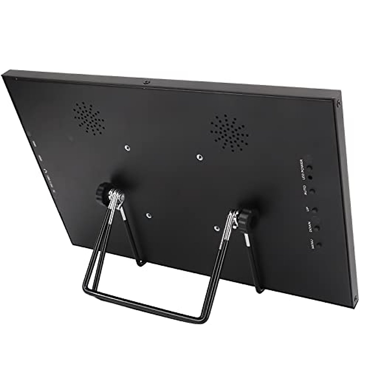 Akozon Capacitive Touch Screen, 13.3in Capacitive Touch Monitor Support HD Multimedia VGA Input Interface Portable HD Color Screen Display with Speaker 100‑240V(US Plug)