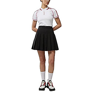 2022 J.Lindeberg Women Adina FW Golf Skirt Black Medium