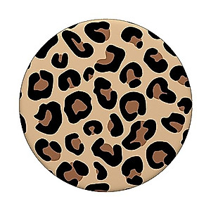 Leopard Pattern Print Cheetah Like Animal PopSockets Standard PopGrip