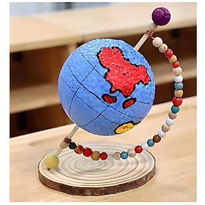 Crafare 6 Inch Craft Foam Balls 6 Pack Smooth Polystyrene Foam Balls for School Projects DIY Wedding Holiday Christmas Ornaments and Modeling