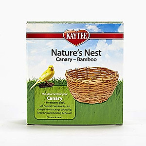 Kaytee Nature's Nest Natural Bamboo, Canary
