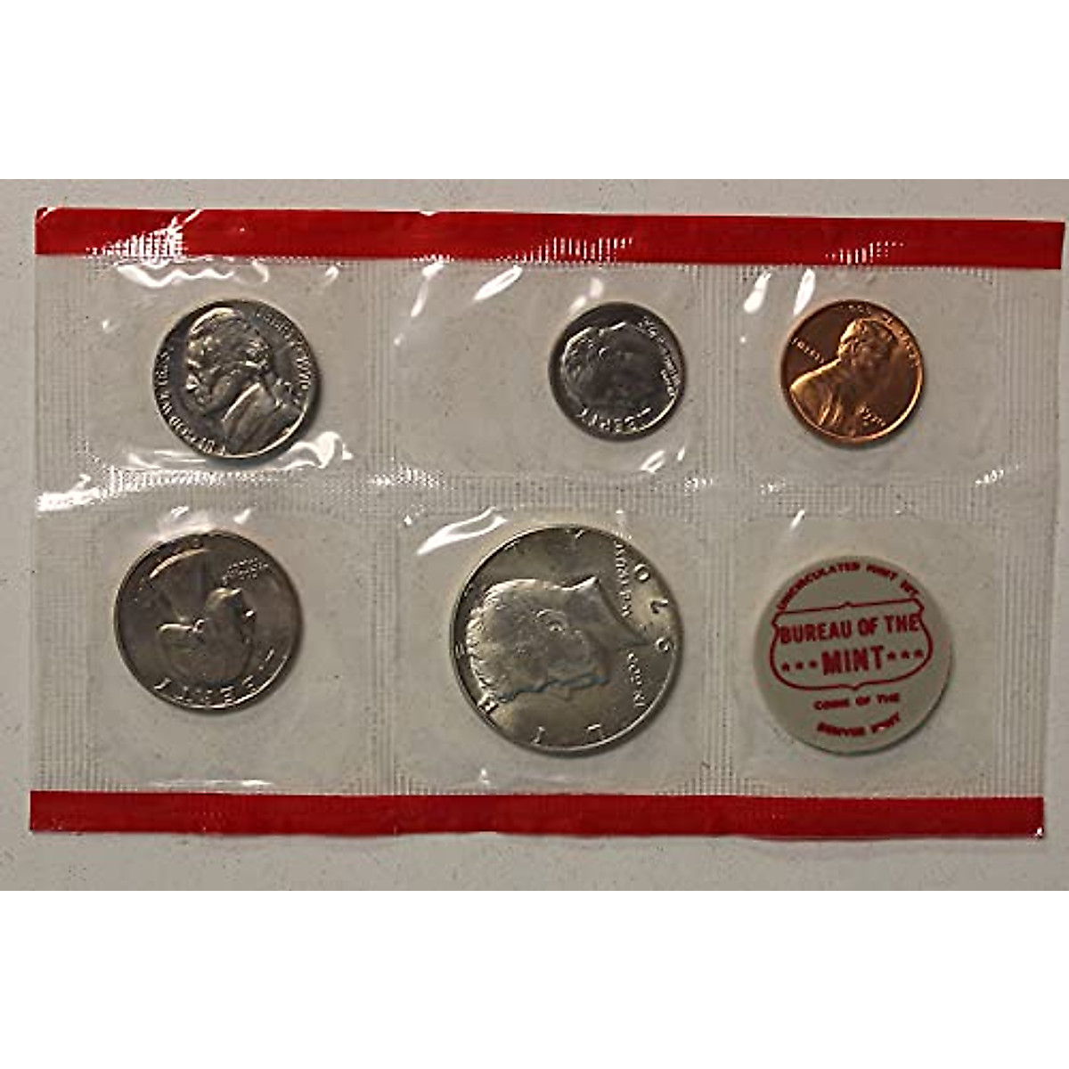 1970 United States Mint Uncirculated Coin Set in Original Government Packaging