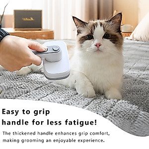 Cat brush with negative ions,Self Cleaning Slicker Brush for Dogs & Cats with Release Button,Cat Brush for Long or Short Haired Cats,Cat Brushes for Indoor Cats Shedding,Calming dogs and cats