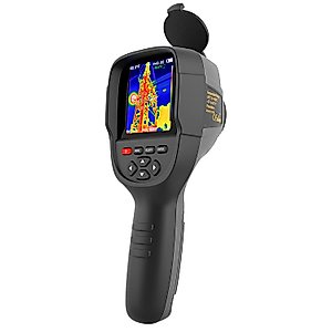 256X192 Higher IR Resolution HT-18+ Handheld Thermal Camera from HTI - Newest Update, IR Resolution Improved to 256x192 with 25 HZ, 300,000 Pixels, Easy to Read 3.2" Color Display, Includes Battery