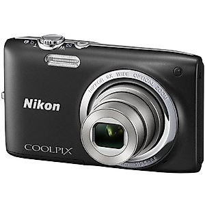 Nikon Coolpix S2700 - Digital camera - compact - 16.0 Mpix - 6 x optical zoom - black