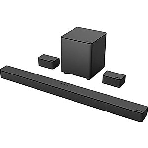 Vizio V51x-J6 36-inch 5.1 Channel Home Theater Soundbar System (Renewed)