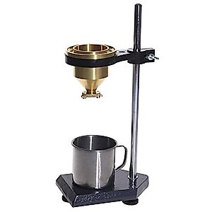 GLTL Paint-4 Liquid Viscosity Test Tool w/Viscometer Flow Cup Viscometer Cup 4# Flow Viscosity Cup Liquid Flow Meter Liquid Viscosity Tester with Base