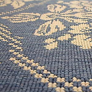 Laura Ashley Tatton in Chain 5 x 8' Indoor/Outdoor Rug