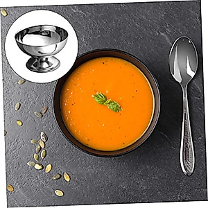 Abaodam 3 pcs Yogurt Exquisite Wedding Stylish Trifle Bowl Tiramisu S and Footed Salad Sundae Bulk Cocktail Size Revere Serving Prep Goblets Creative Tumbler Xxin Snack Home