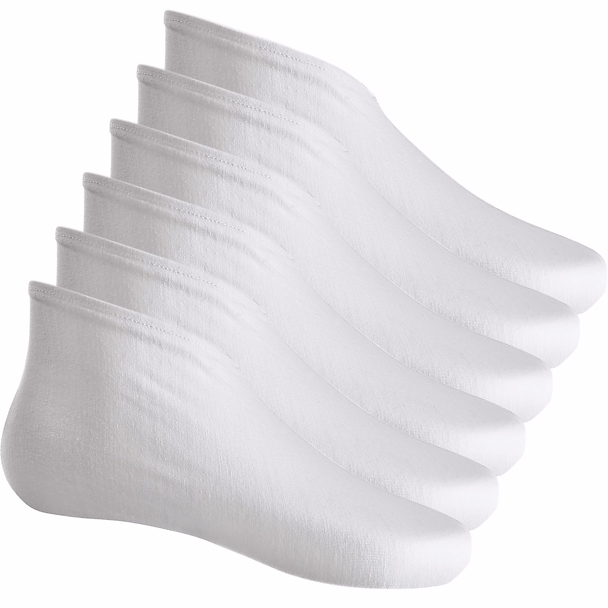 3 Pairs Cotton Moisturizing Socks Cosmetic Socks Lotion Hoses Spa Overnight Absorbing Stockings for Dry Cracked Feet White Moisture Enhancing Hoses for Women and Men