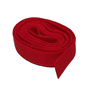 Red Piano Nameboard Felt - Medium Thickness