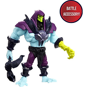 He-Man And The Masters Of The Universe Skeletor Large Figure With Accessory Inspired By MOTU Netflix Animated Series, 8.5-In Collectible Toy For Kids Ages 4 Years & Older