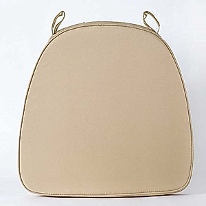 TABLECLOTHSFACTORY 50PCS Gold Chiavari Chair Cushion for Wood Resin Chiavari Chairs Party Event Decoration - 2" Thick