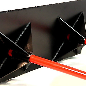 Titan Attachments 49â€ Skid Steer Hay Spear, Bale Spike Hardware for Kubota