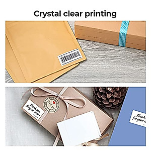 MUNBYN 2.25 in x 1.25 Inch Direct Thermal Labels, Self-Adhesive Address Shipping Thermal Stickers, BPA&BPS Free Barcode Thermal Papers-1 Roll,1000 Labels