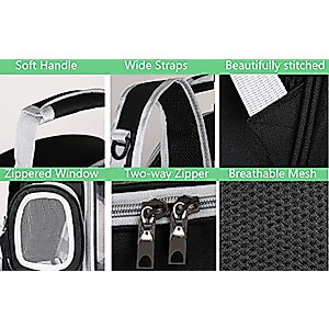 YUOCT Cat Backpack Carrier - Pet Backpack Bubble Rucksack Carry Cats & Back Pack Clear Carrying Capsule Space Backpack (Green)