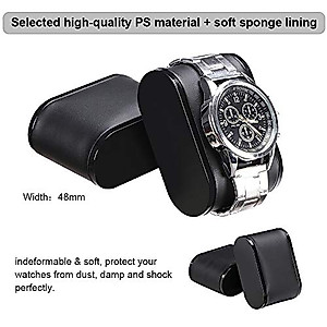 BEWISHOME 12 Watch Box with Valet Drawer, Luxury Watch Case,Watch Organizer for Mens Accessories with Real Glass Top,Metal Hinge, Brown SSH02Y