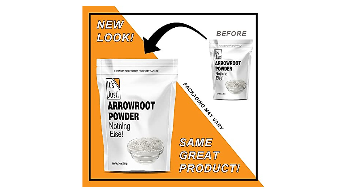 It's Just Arrowroot Powder - Natural Gluten-Free Thickener