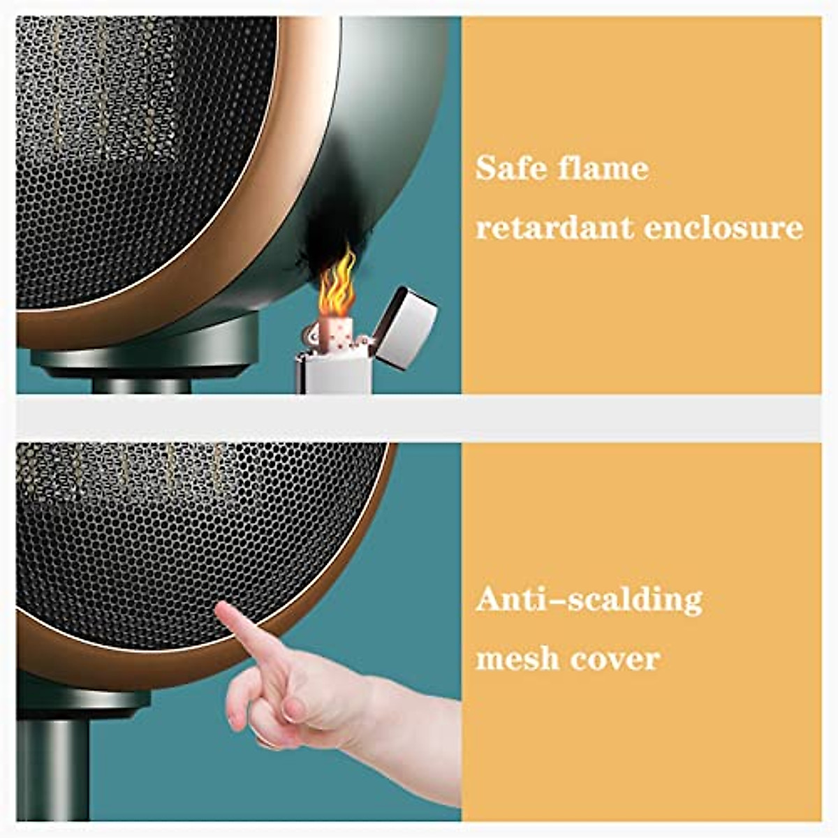 Outdoor Garden Heater Space Heaters for Indoor Use-28''Ceramic Tower Heater for Large Room with Thermostat,Fast Heating, Remote Control, Overheating&Tip-Over Protection Patio Heate