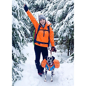 BALEAF Women's Fleece Lined Leggings Waterproof Winter Hiking Pants Thermal Running Tights Zipper Pockets High Waisted Cold Weather Black Medium