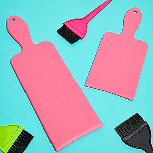 Glamlily Balayage Board Set for Hair Bleach, 2 Sizes (Pink, 2 Pieces)