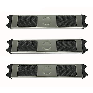 Aqua Select Three Tread Stainless Steel Pool Ladder | Entry and Exit System for In-Ground Swimming Pools | 250 Pound Capacity | 1.90-Inch Outer Diameter | Stainless Steel (Replacement Step-3 Pack)