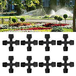 Spray Nozzle, Easy To Install Easy To Use Emitter Tubing Humidification Dust Suppression for Garden Irrigation