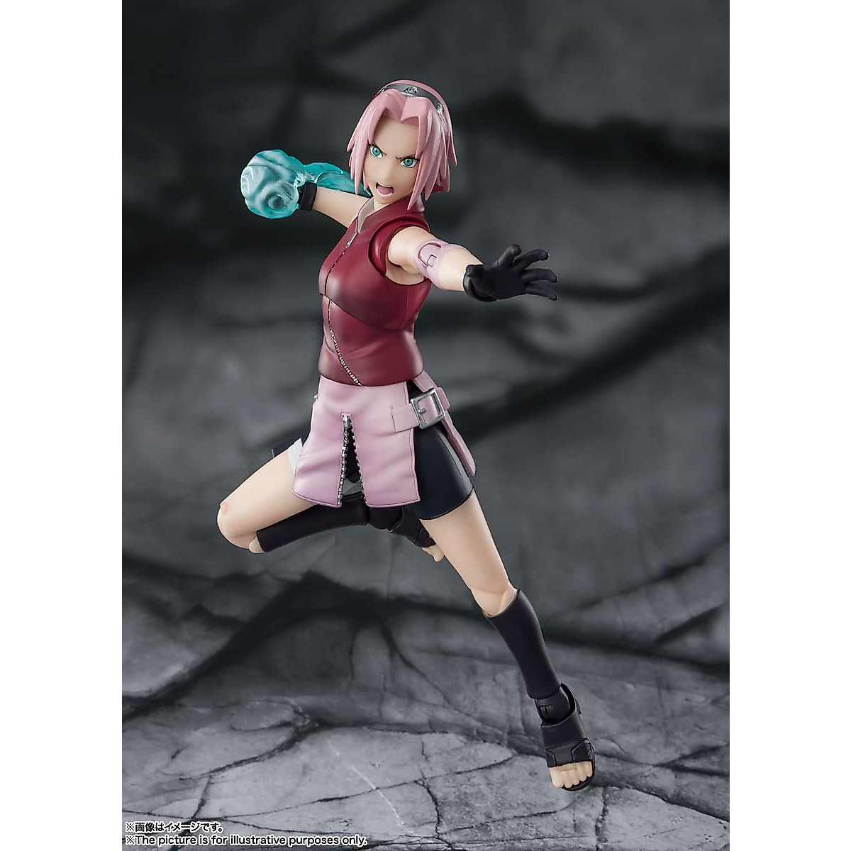 TAMASHII NATIONS - Naruto Shippuden - Sakura Haruno - Inheritor of Tsunade's Indominable Will, Bandai Spirits S.H.Figuarts Action Figure