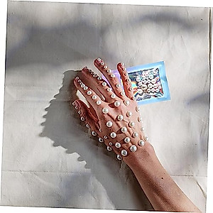 Healifty 100pcs Clear Candy Bags Clear Zippered Storage Bags Transparency Film Self Sealing Bag Food Storage Bags Resealable Bags Dispensary Packaging Bag Packing Bags Pack Bags