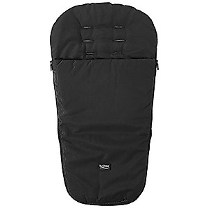 Britax Stroller Sleeping Bag Footmuff | Durable and Warm Insulation Fabric + 2-Side Zip Opening Black