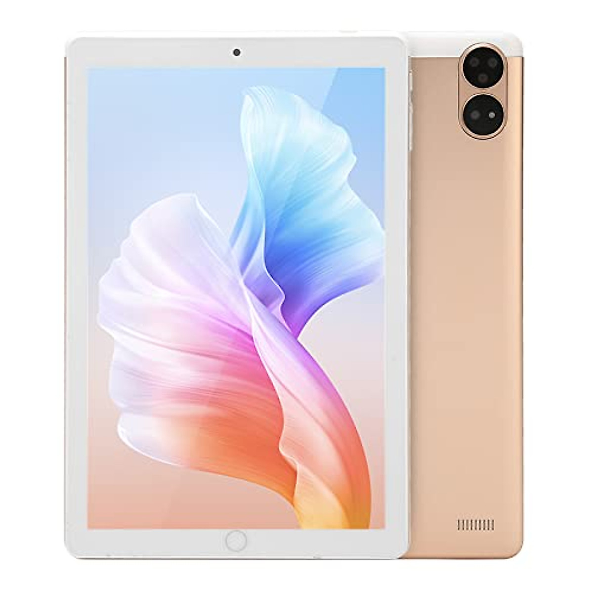 MAVIS LAVEN 10.1 Inch Tablet, 4G 64G Dual Cameras Quad Core Processor 100-240V 3G Calling Tablet Support Dual SIM Dual Standby for Android 5.1 for Travel (US Plug)