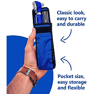 OdontoMed2011 LED Pocket Mini Otoscope Set Blue Color ODM