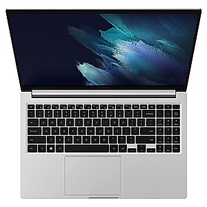 SAMSUNG 2022 Galaxy Book 15.6" FHD Business Laptop, Intel Quad-Core i5-1135G7 (Beat i7-1065G7), 8GB LPDDR4X RAM, 256GB PCIe SSD, WiFi 6, BT 5.1, Fingerprint Reader, Mystic Silver, Windows 10 Pro