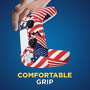PS5 Silicone Gel Grip Controller Cover Skin Protector (USA Flag) Compatible for Sony PlayStation 5 DualSense Wireless Controller Protector Covers