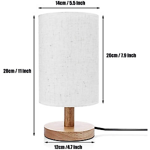 Table Lamp Bedside Night Light Beatles Wood Base Room Decoration or Great Gift Ideas