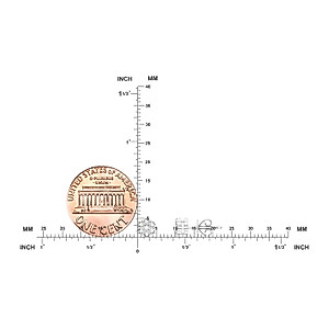 ARAIYA FINE JEWELRY 10K White Gold Diamond Cluster Stud Earrings (1/3 cttw, I-J Color, I2-I3 Clarity)