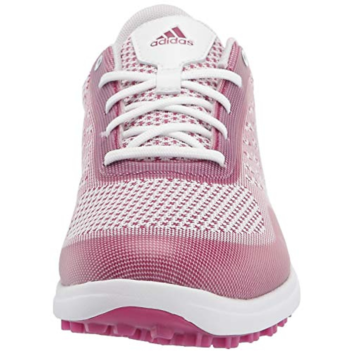 adidas Women's FX4060 Golf Shoe, FTWR White/Power Berry/FTWR White, 6