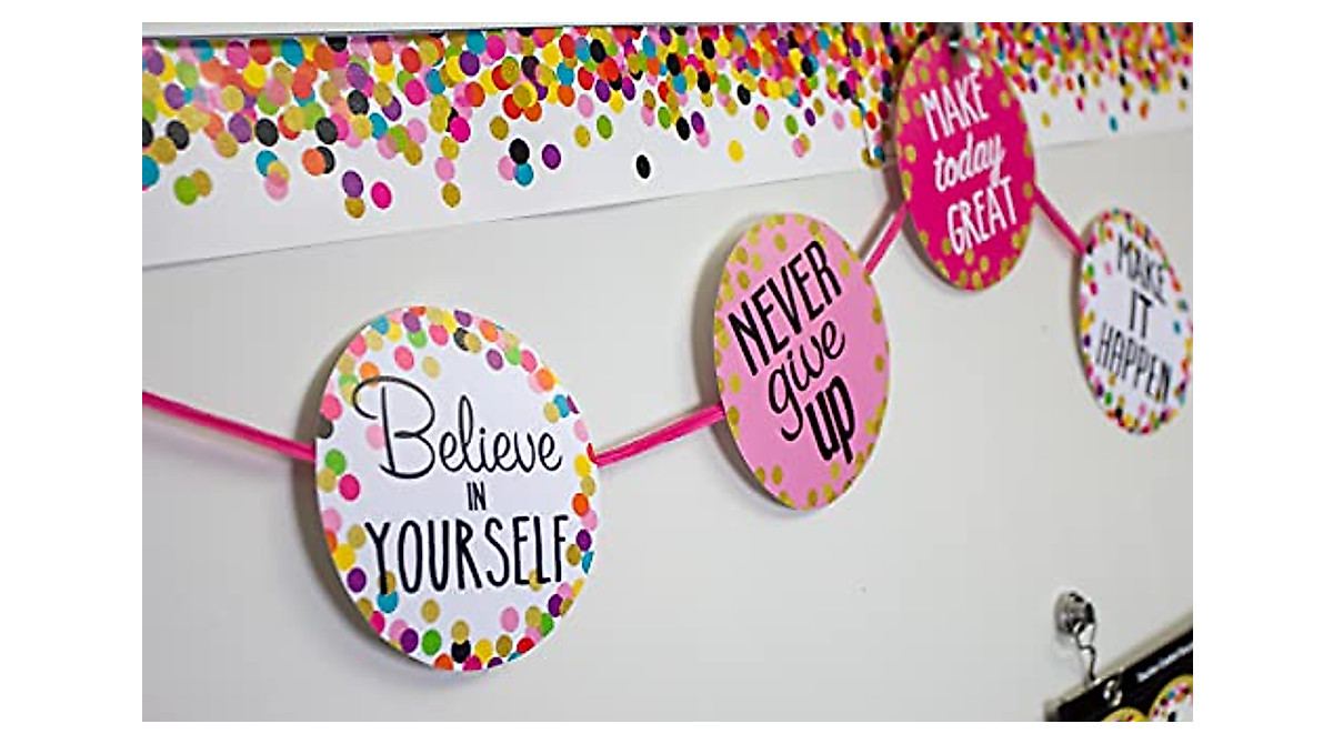 Decorative Classroom Accents - Positive Sayings