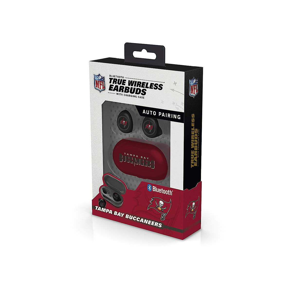 SOAR NFL True Wireless Earbuds, Tampa Bay Buccaneers