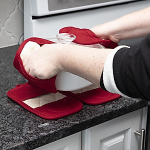 Ritz Royale Collection Pot Holder, Paprika, 4 Count