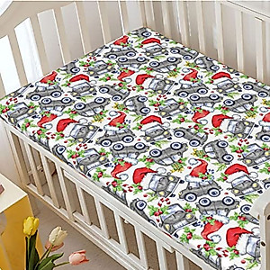 Cars Themed Fitted Crib Sheet,Standard Crib Mattress Fitted Sheet Soft and Breathable Bed Sheets-Crib Mattress Sheet or Toddler Bed Sheet, 28“ x52“,Lime Green Grey