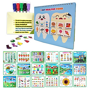 Busy Book Toddler Activities Book Preschool Toys Learning & Education Toys Montessori Toys for Toddlers Preschool Learning Activities Kindergarten Learning Activities Autism Sensory Toys