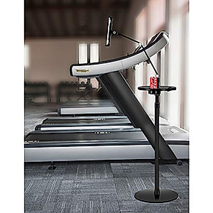 MagicHold Adjustable Metal Tablet Phone Stand Mount Holder Compatible with Ipad Pro, Ipad Air.ipad Mini,iPhone,Great for Office/Bed/Zoom/Netflix (Built in Cup/Phone Tray) (Black)