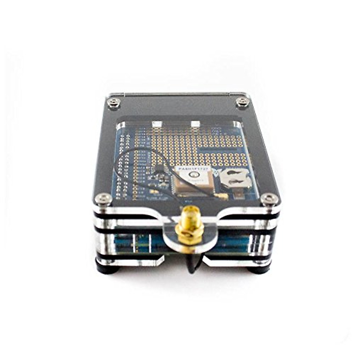 C4Labs Zebra Case Kit for Adafruit GPS HAT and Raspberry Pi 4B 3B, 3B+, and Pi 2B