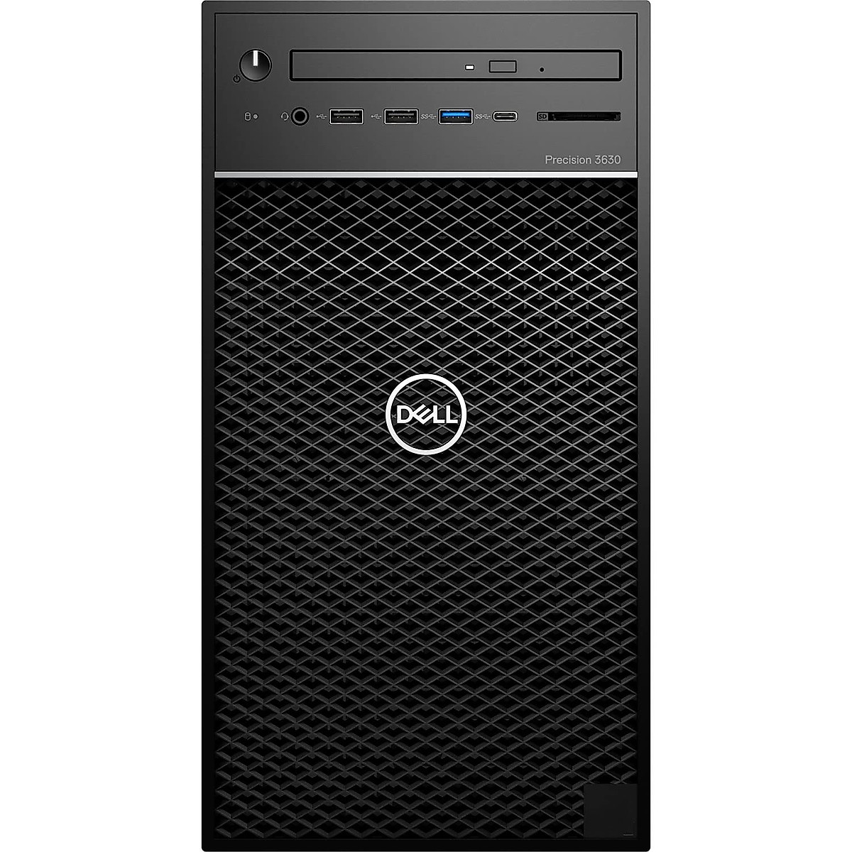Dell Precision 3630 Tower Workstation Business Desktop, Intel Quad-Core Xeon E-2124G up to 4.5GHz, 64GB DDR4 RAM, 2TB PCIe SSD, DVDRW, NVI-Dia Quadro P2000 5GB, USB WiFi Adapter, Windows 10 Pro