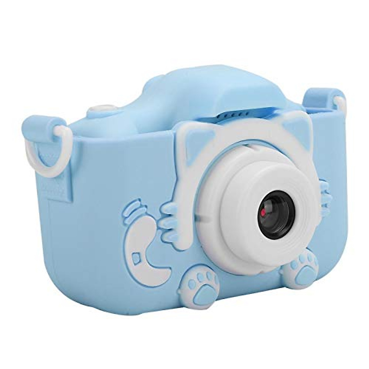 Goshyda 12MP Mini Children Camera,Digital Camera Toy,with Double Camera,Nice Gift,2.0in IPS Screen,Comfortable,Durable(Blue)