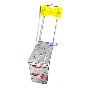 Sturdy Built Boat Trailer Winch Seat with Roller for 2 inch and 3 inch Winch Posts